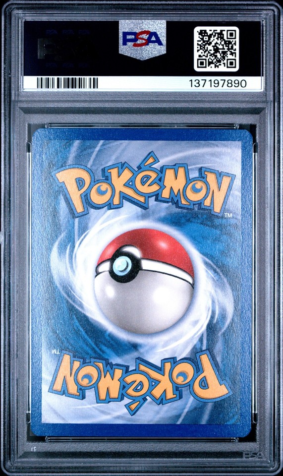2004 POKEMON EX FIRE RED & LEAF GREEN #11 POLIWRATH-REVERSE FOIL PSA 8 ...