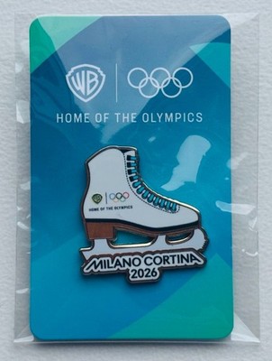 2026 Milano Cortina Olympic Games Warner Bros. Pin Brooch Ice Skating ...