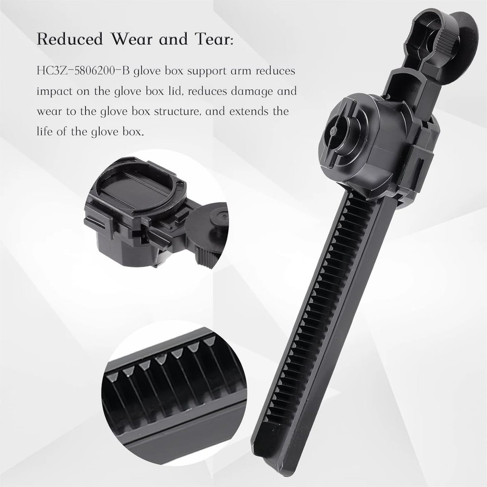 1× HC3Z-5806200-B Glove Box Damper For Ford F-Series Super Duty Trucks ...