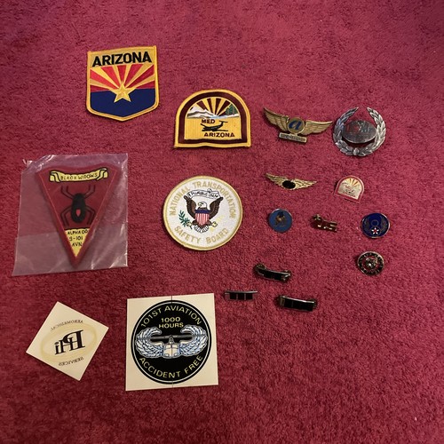 Vintage Lot U.S. Military Airborne & Air Corps Patches – Pilot Pins ...