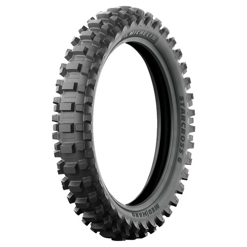 Michelin 100/90-19 Starcross 6 Medium Hard Rear Motorcycle Tire Bias ...