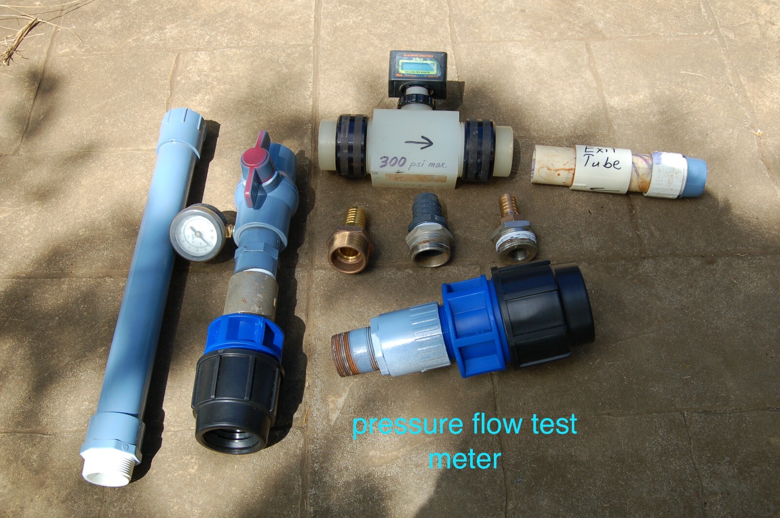 DIGITAL TEST METER FOR WATER PRESSURE & FLOW | eBay