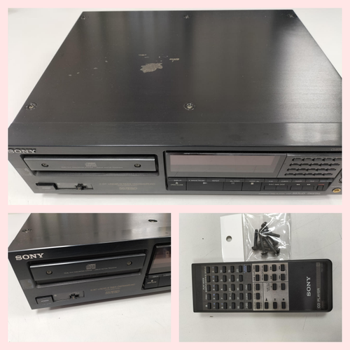 Sony CDP-557ESD High-End CD Player Dual DAC Digital Out Remote Tested ...