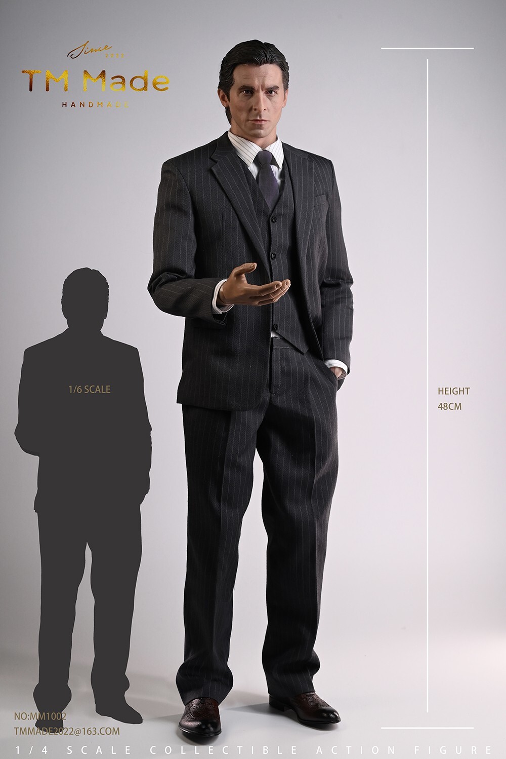 Bruce Wayne Christian Bale Suit