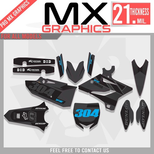 Yamaha YZ 125/250 Motocross Graphics Kit (2015-2020) – High-Quality ...