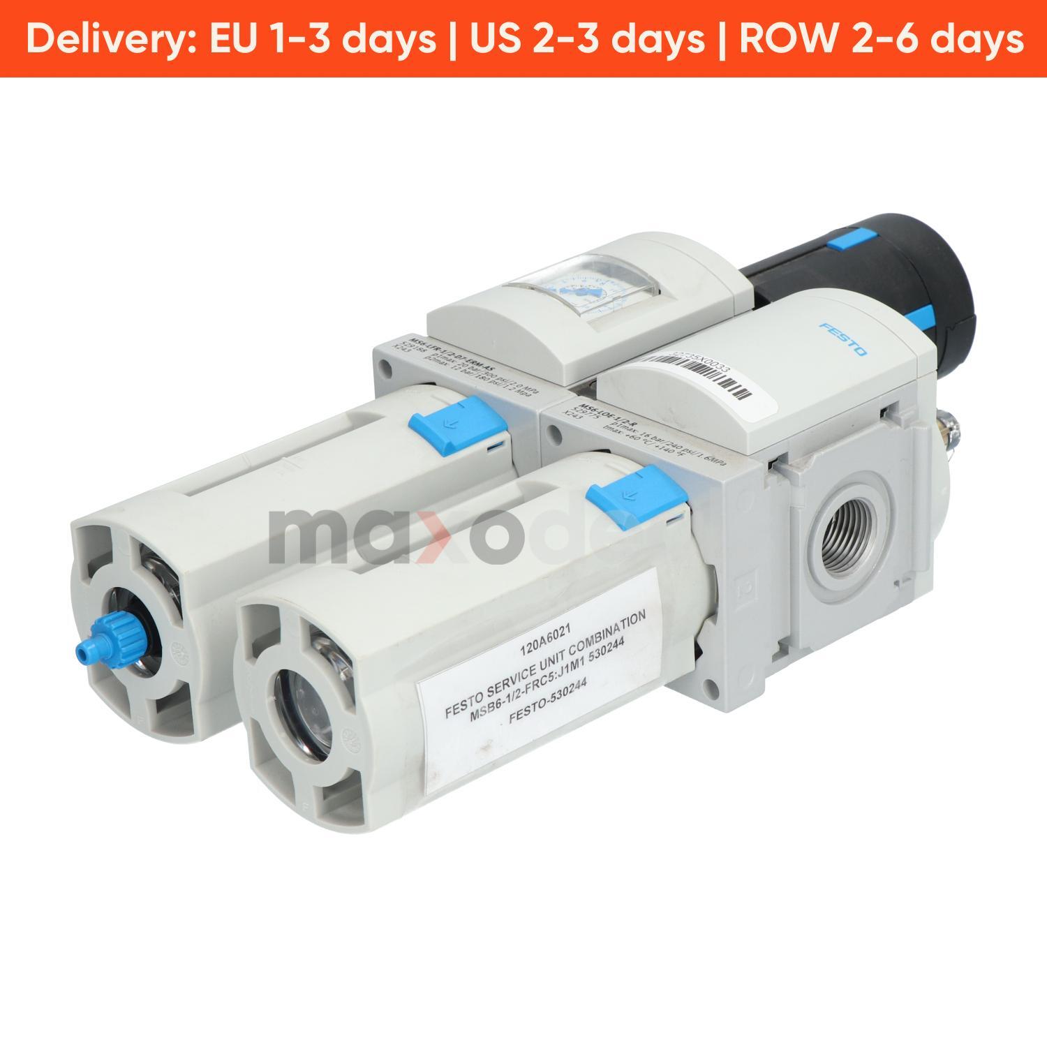 Festo MSB6-1/2-FRC5:J1M1 Service Unit Combination New NMP | eBay