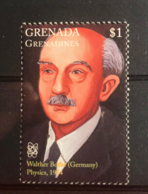 Grenada Grenadines 1995 Nobelpreis 1954 Physik Walther Bothe postfrisch ...