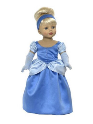 Madame Alexander Cinderella Disney Princess 18” Doll 2013 66945 Dress ...