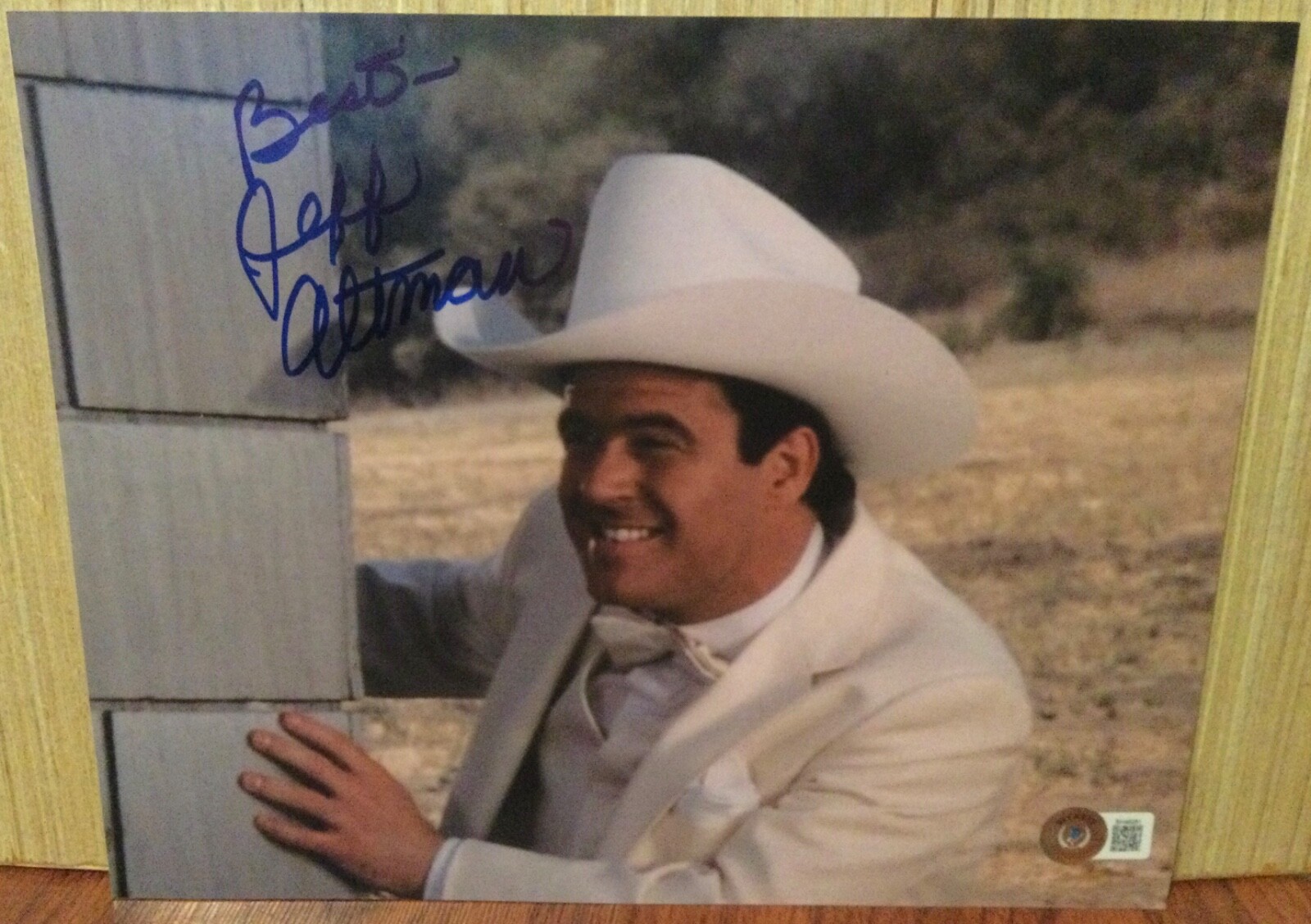 JEFF ALTMAN SIGNED DUKES HAZZARD HUGHIE HOGG 8X10 PHOTO BECKETT BAS | eBay