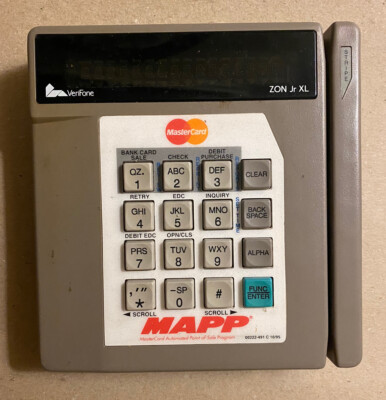 Credit Card Terminals, Readers - Verifone Zon Jr