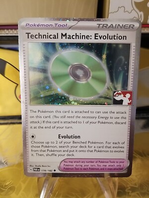Technical Machine: Evolution Holo Prize Pack Series 5 Promo Pokemon ...