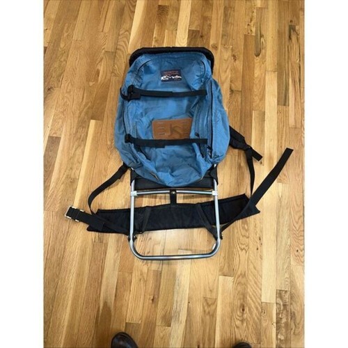 Vintage 1970s 80s Jansport External Frame Blue Hiking Camping Backpack Hip Wings | eBay