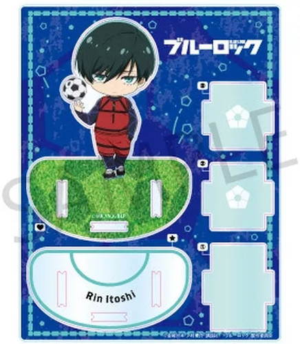 Acrylic Stand Panel Rin Itoshi Mini Figure Holder Bluelock | eBay
