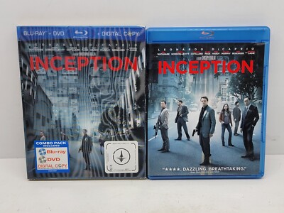 Inception Blu-ray + DVD + Digital, 2010 With Special Features Disc ...