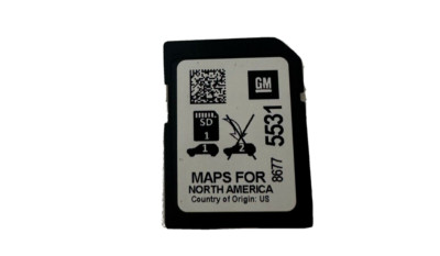 OEM 2021 Cadillac Chevrolet GMC Buick GPS Navigation SD Card Map ...