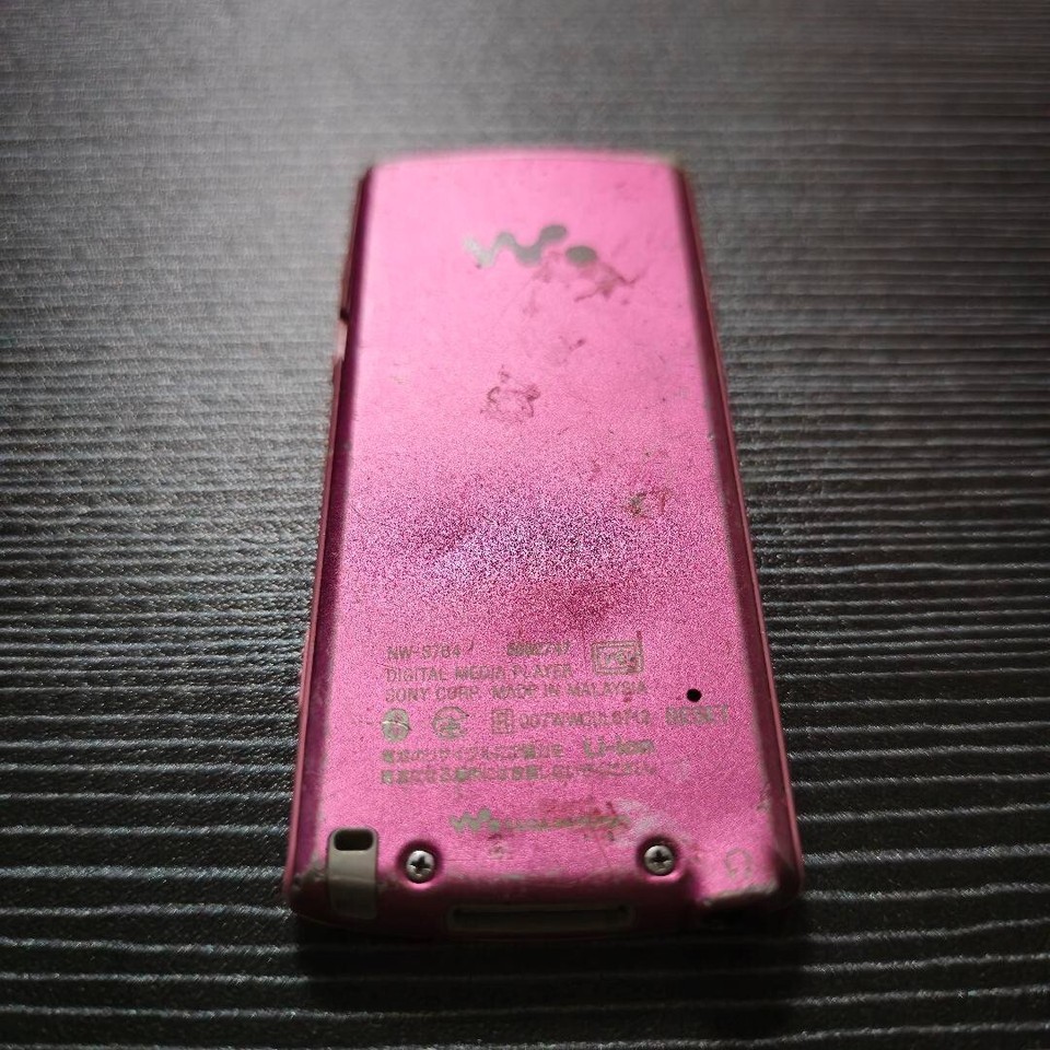 Sony Walkman NW-S764 MP3 8GB Digital Media Player Pink Used Japan ...