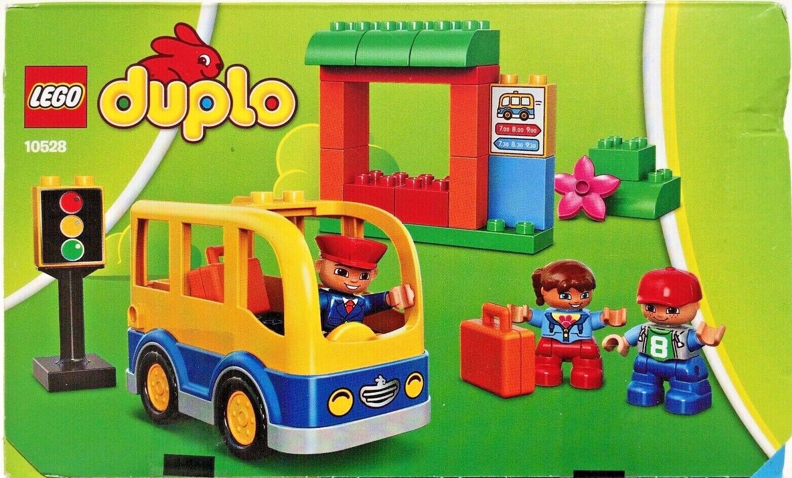 Lego Duplo School Bus Set 10528 ages 2-5 26 Pieces Factory Sealed w ...