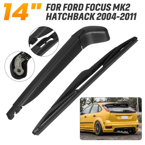 For Ford Focus MK2 2004-2011 Rear Window Windscreen Wiper Arm Blade Set ...