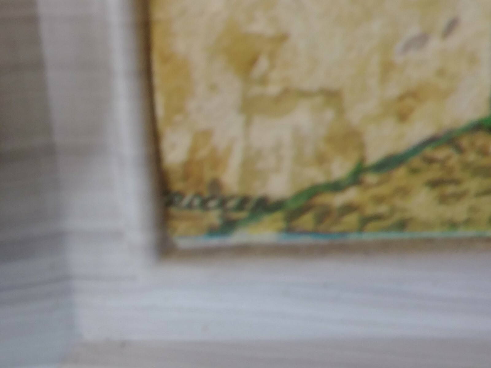 Vintage Donald Art Company Lithograph Art Prints On Frame 7.75"×6.75 ...