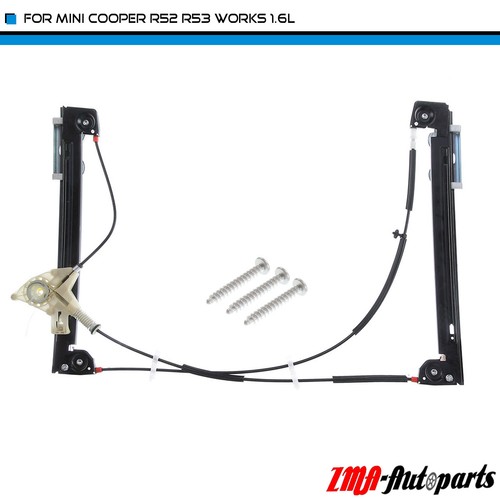 Front Left Window Regulator Without Motor for Mini R52 R53 Cooper S ...