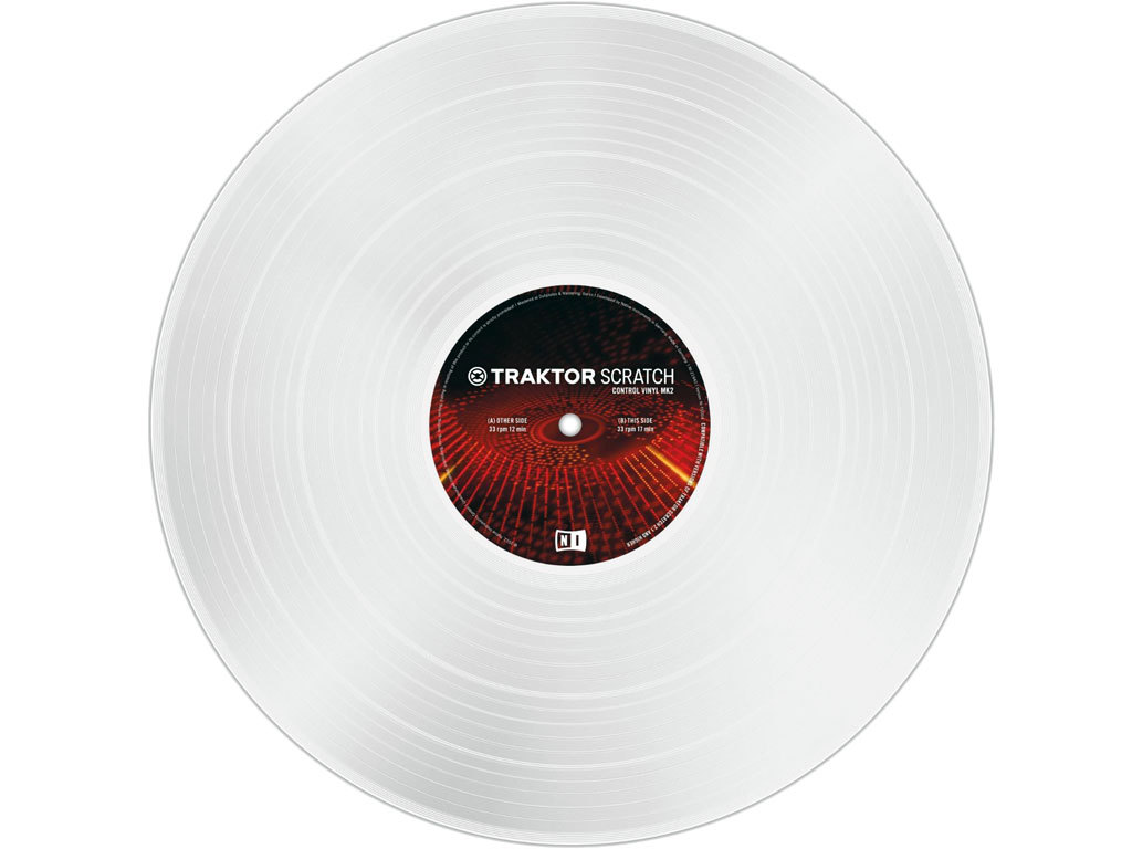 Native Instruments TRAKTOR SCRATCH CONTROL TIMECODE VINYL Vinile MK2 ...