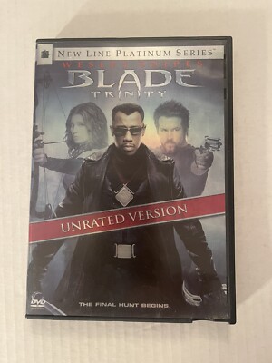 Blade: Trinity (DVD, 2004) Includes Exclusive Comic-Wesley Snipes | eBay