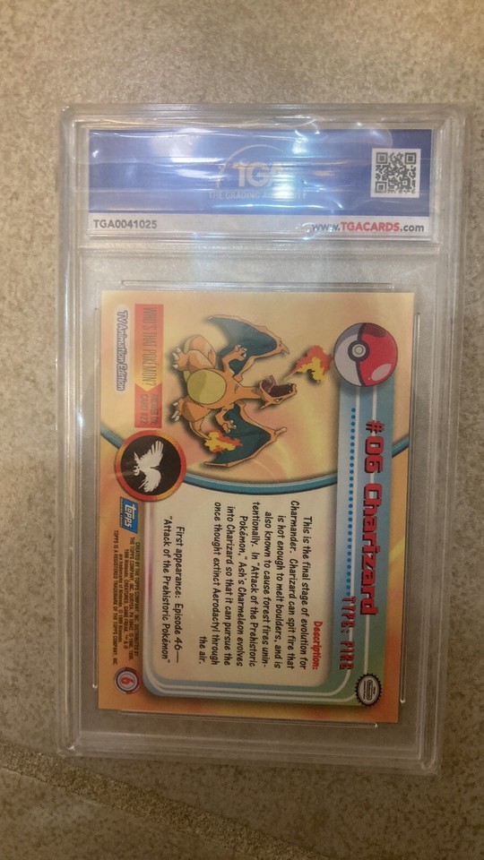 2000 Charizard Topps TV, animation Card | eBay