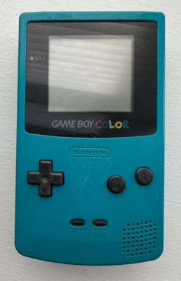 Nintendo Game Boy Color CGB-001 - Teal Blue - 100% OEM - Tested ...
