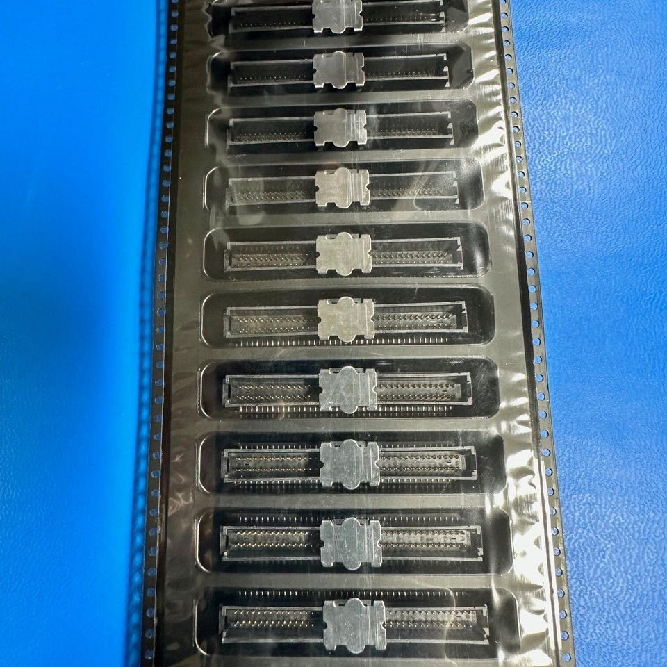 5-147377-7 TE Conn Shrouded Header HDR 80 POS 1.27mm Solder ST SMD T/R ...