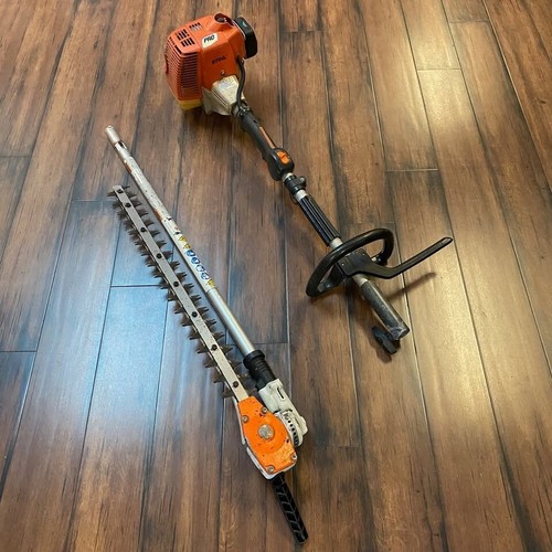 Stihl KM85R with Hedge Trimmer Attachment USED | eBay