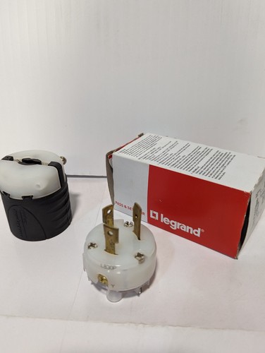 Pass & Seymour L830-p Industrial Twist Turn Locking Turnlok Plug 30a ...