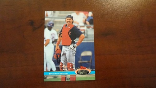 1991 TOPPS STADIUM CLUB # 589 BRIAN HARPER BASEBALL CARD | eBay