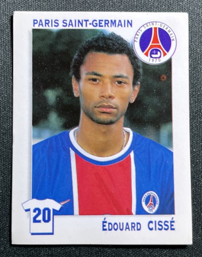 #265 CISSE PARIS SAINT-GERMAIN PSG PANINI FRANCE FOOT 2000 FOOTBALL ...