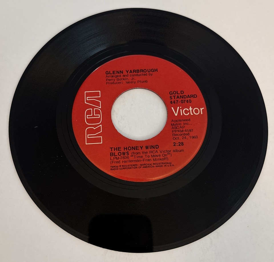 Glenn Yarbrough, Baby The Rain Must Fall / The Honey Wind Blows (box25 ...