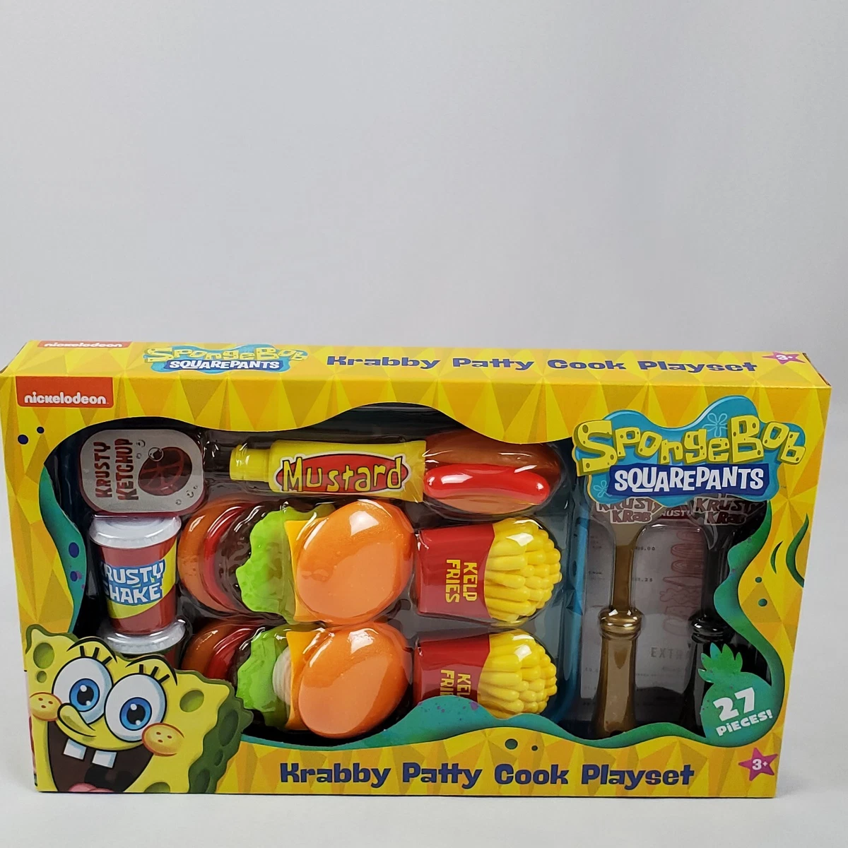 Spongebob Cooking Krabby Patty