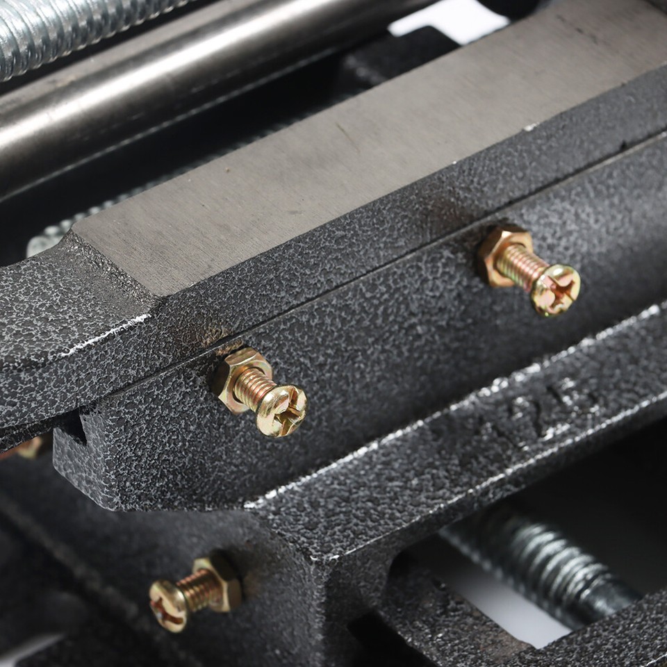 5 Inch Cross Press Vise Slide Vice For Duty Sliding Drill Shop Grip ...