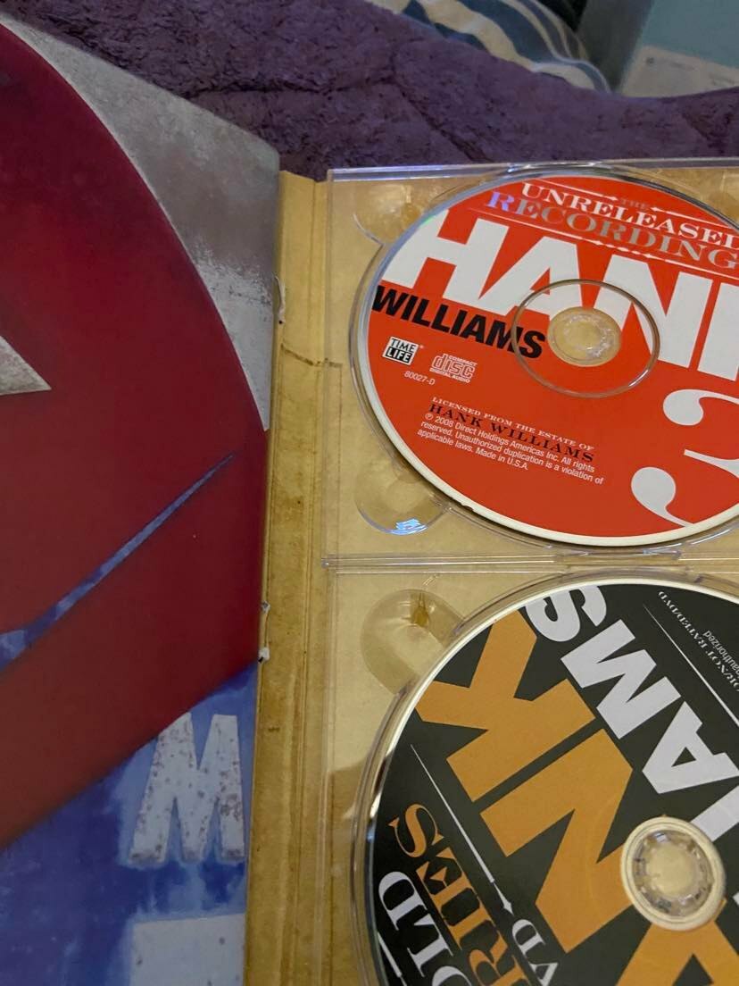 HANK WILLIAMS THE UNRELEASED RECORDINGS CD BOX SET | eBay