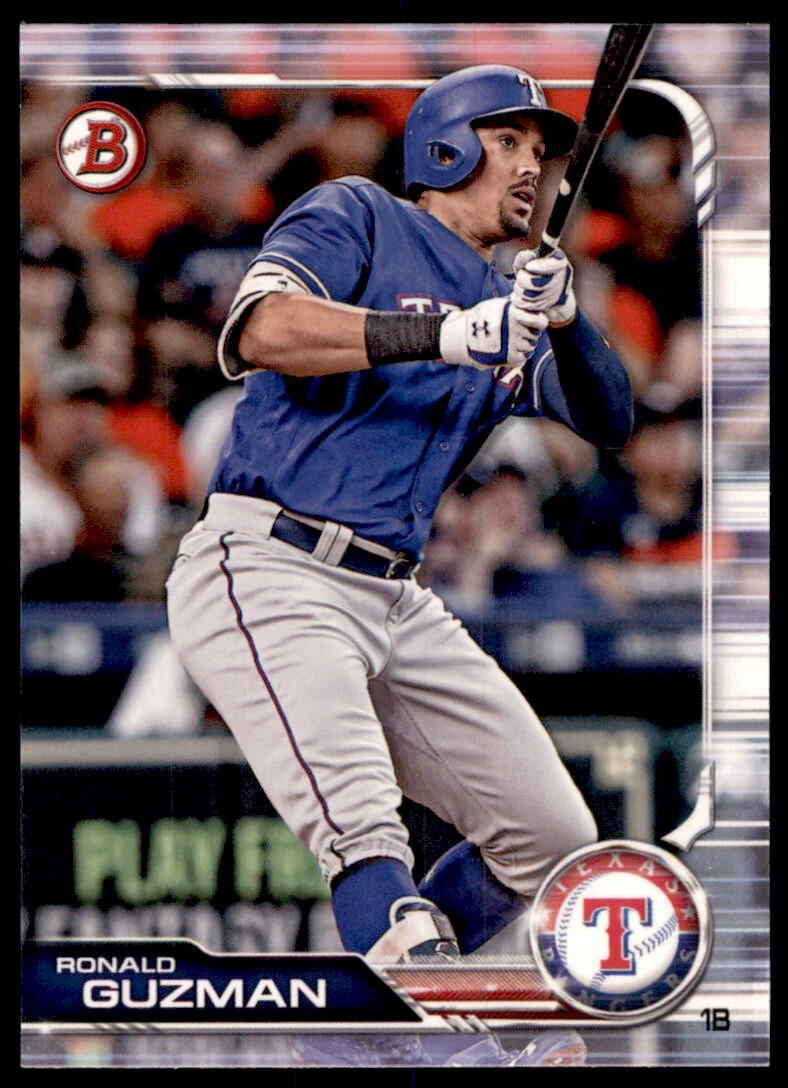 2019 BOWMAN RONALD GUZMAN TEXAS RANGERS #88 | eBay