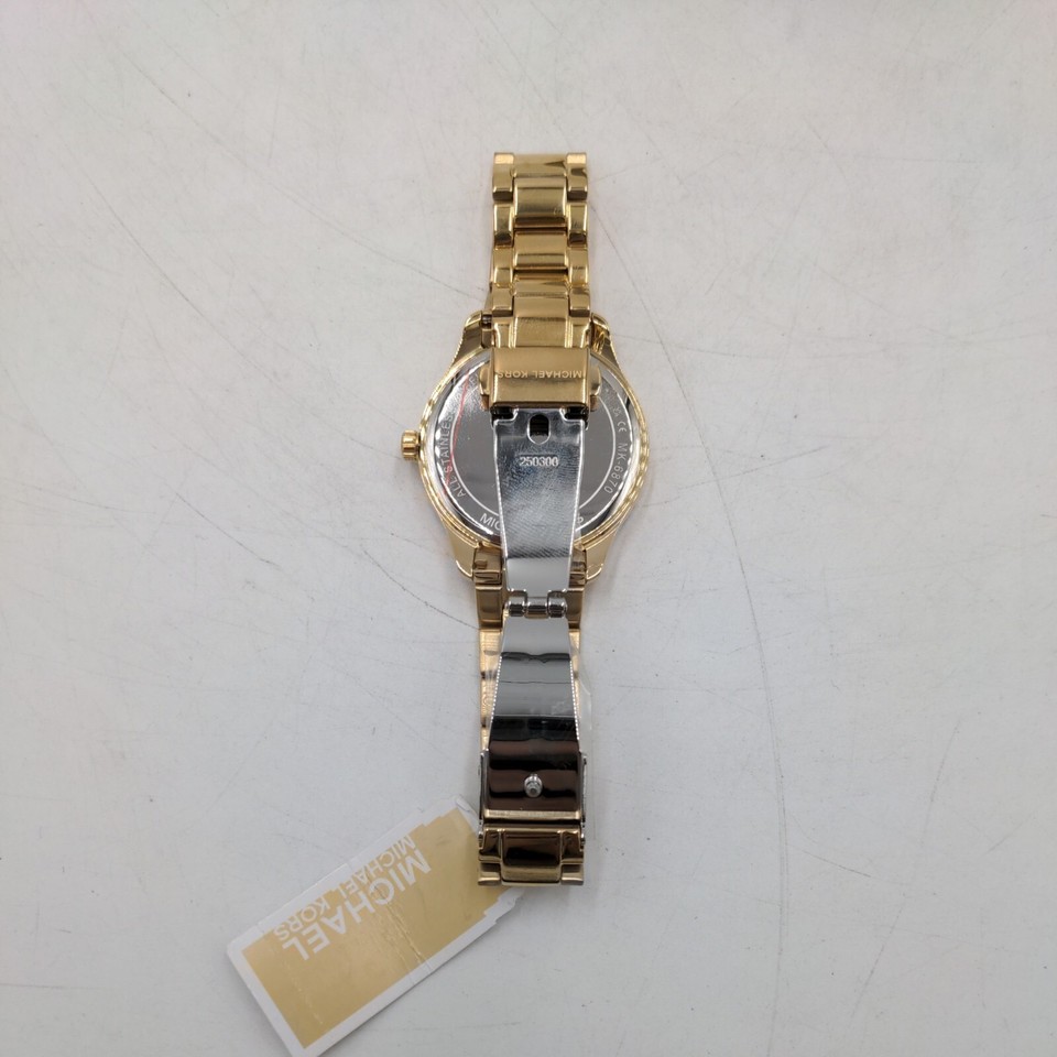 Michael Kors MK6870 Bryn Gold Dial Gold Stainless Steel Watch | eBay
