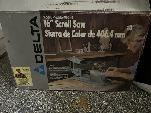 Delta Model 40-530 16" Speed Scroll Saw Tested And Working | eBay