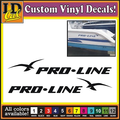 Pro-line Pro line Replacement Boat car truck marine fishing decals ...