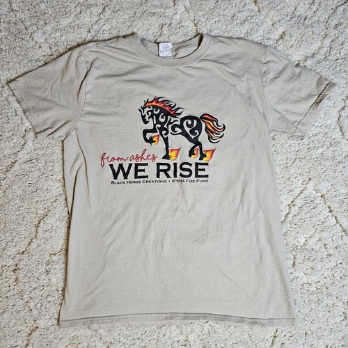 From Ashes We Rise Black Horse Creations Ifsha Fire Fund Gildan ...