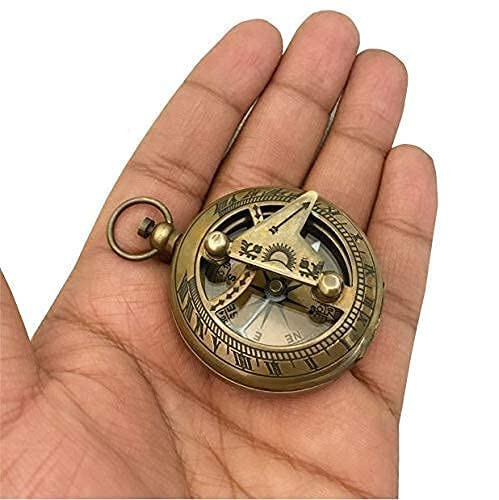 Brass Directional Magnetic Compass with Stainless Steel Needle ...