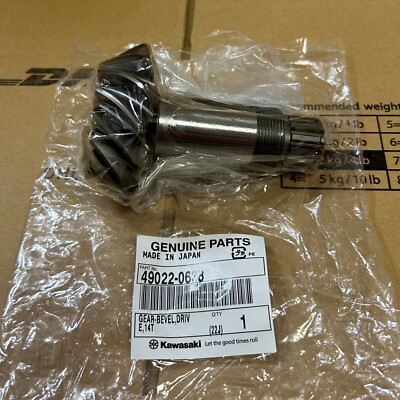 【NEW】Kawasaki Genuine KRT750 800 KRF800 DRIVE BEVEL GEAR 14T 49022-0638 ...
