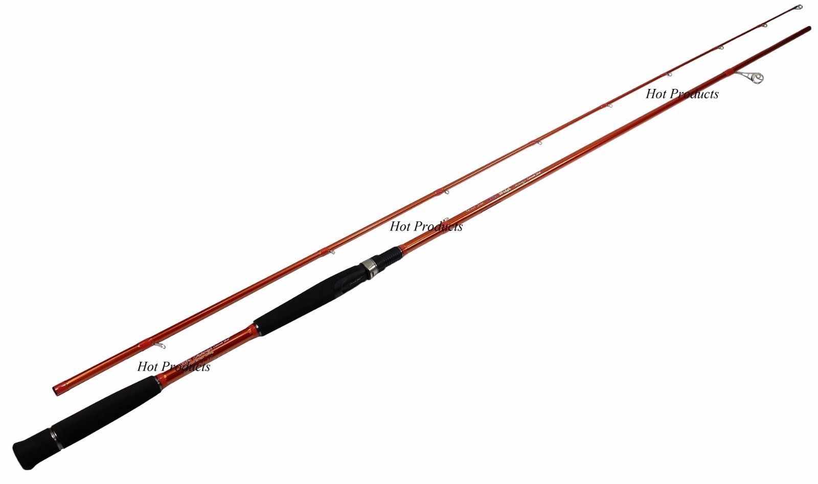 Carrot Stix SPINNING 11' MEDIUM HEAVY Wild Orange Salmon Steelhead ...