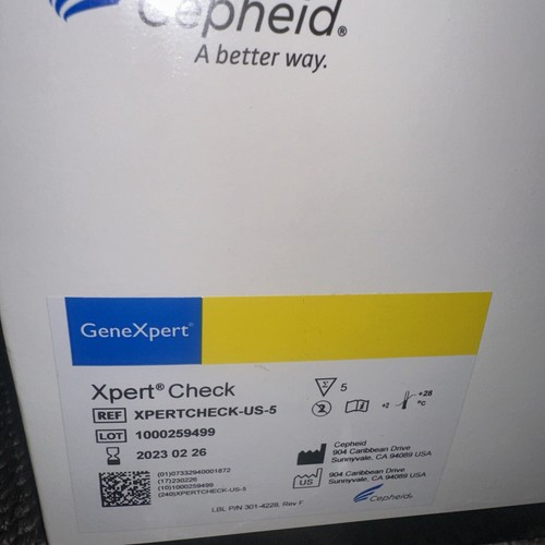 Cepheid (mb GeneXpert) Xpert CHECK KIT, XPERTCHECK-US-5. New In The Box ...