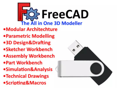 FreeCAD: Advanced 3D CAD Modelling Software - Design, Engineering ...