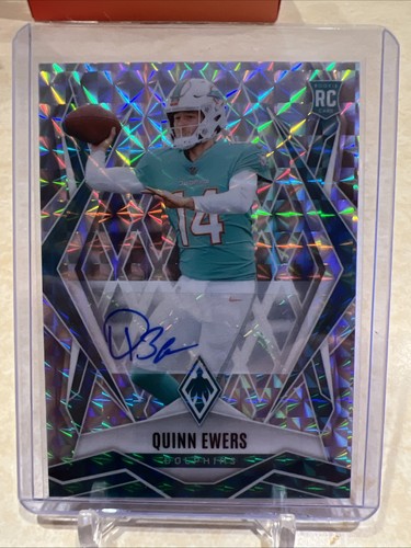 2025 Panini Phoenix - Rookies Quinn Ewers #159 Silver (RC) Pyramids ...