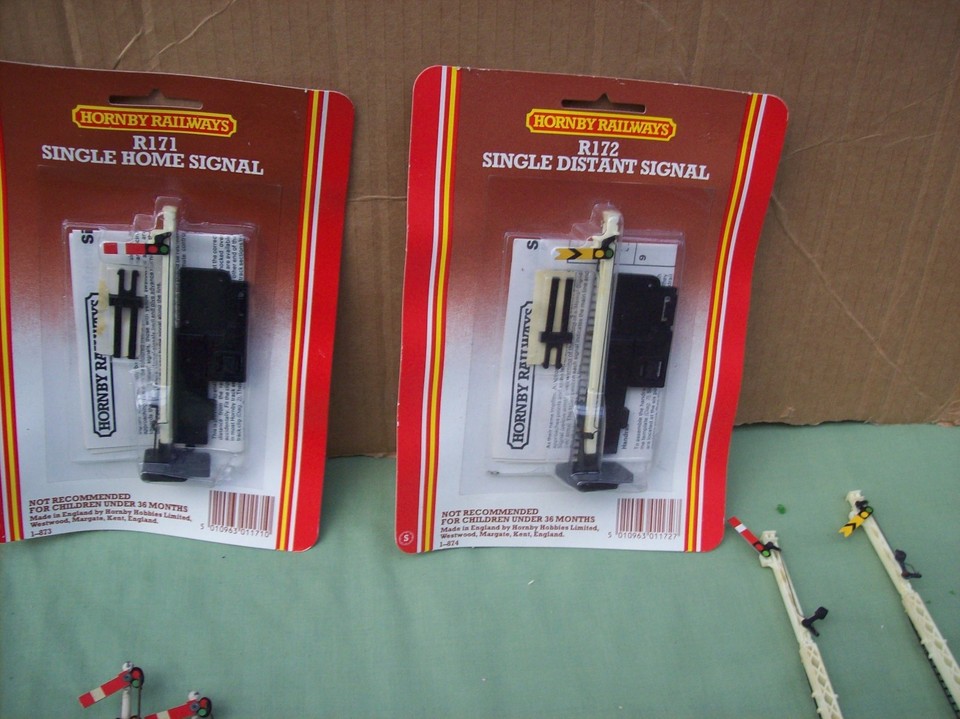 job lot of hornby rail way signals | eBay UK