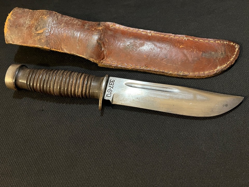 US WWII CASE Knife -XX 337-Q Quartermaster Fighting -WW2 Collection | eBay